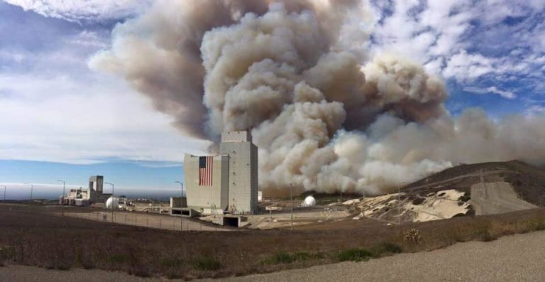 Second fire breaks out at Vandenberg Air Force Base
