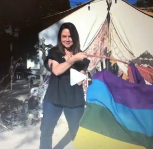 Was SLO Mayor Heidi Harmon’s pride flag torched?