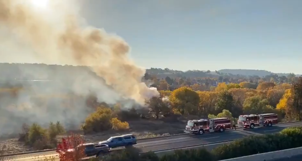 Firefighters battle three fires in SLO County