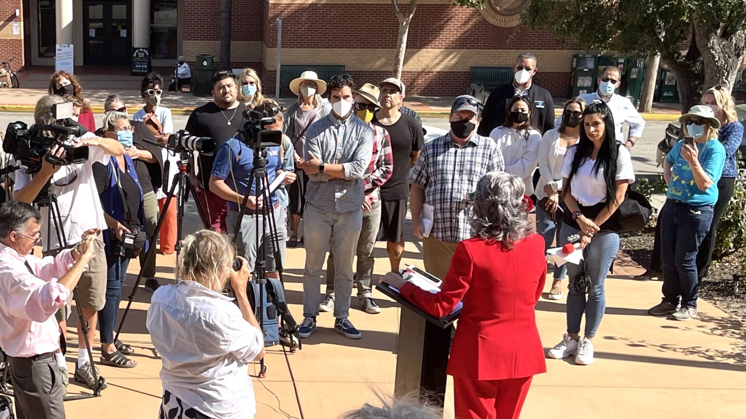 SLO Mayor Heidi Harmon resigns, denies connection to FBI case