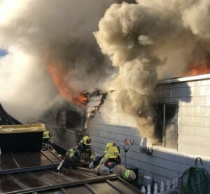 Dog killed in Santa Maria mobile home fire