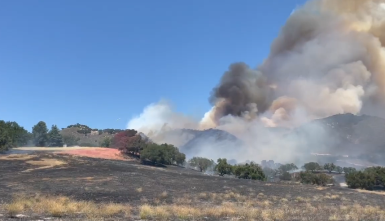 Camino Fire burns 325 acres in rural Arroyo Grande