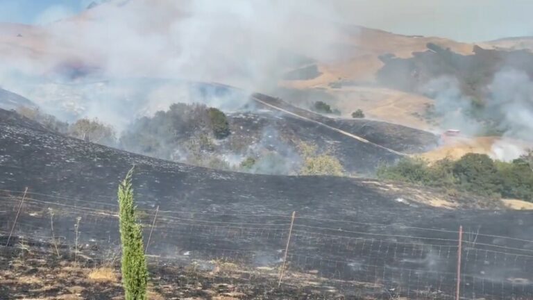 Rosa Fire burning near Cambria is 40% contained