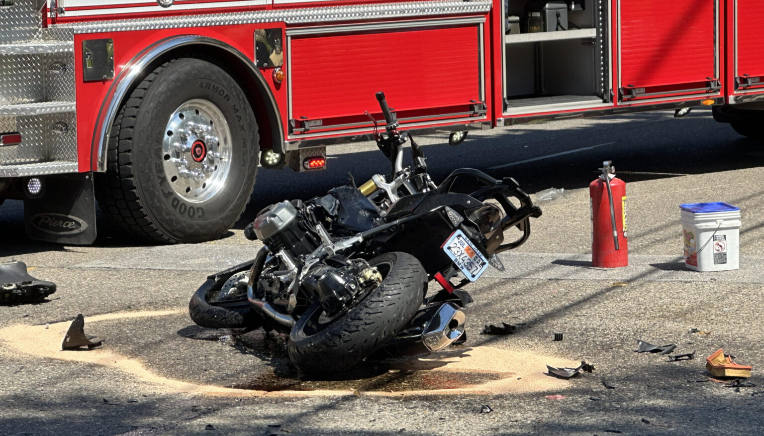 Motorcyclist suffers major injuries in San Luis Obispo crash