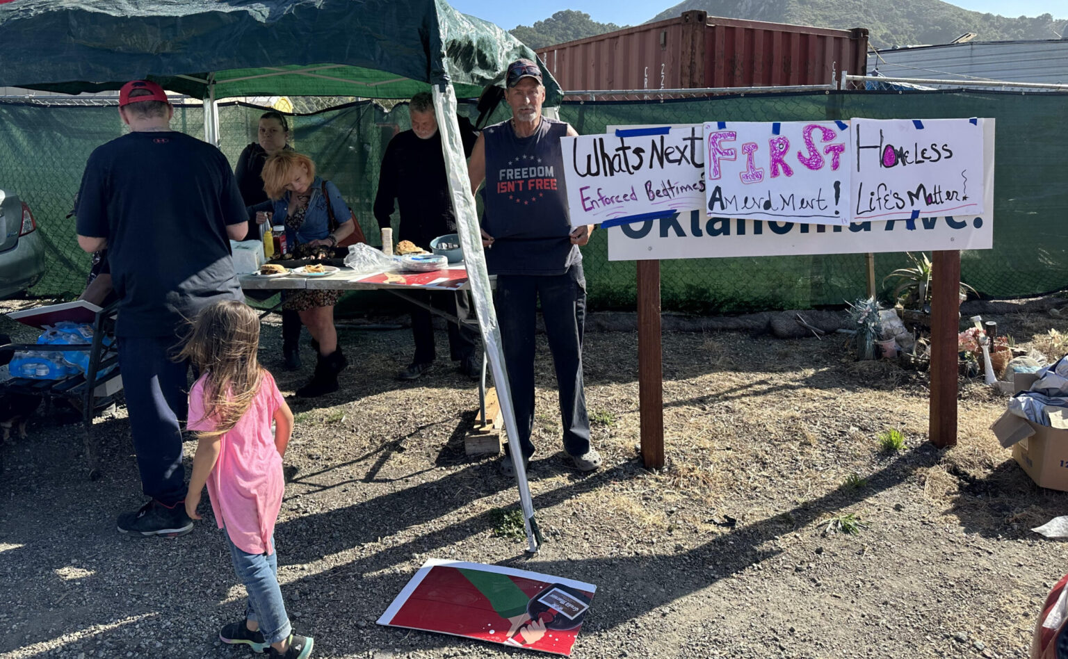 Court stops closure of homeless parking site amid infestation at San ...