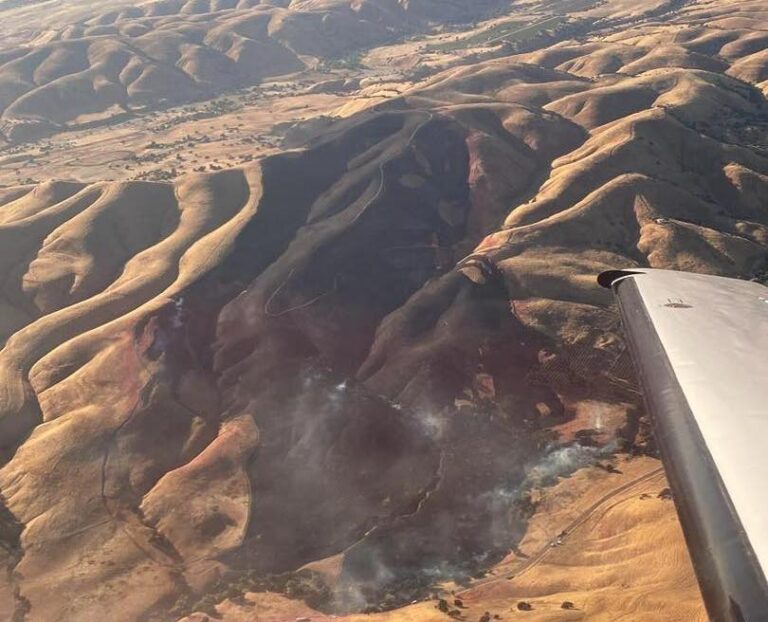 Fire burns 355 acres near San Miguel