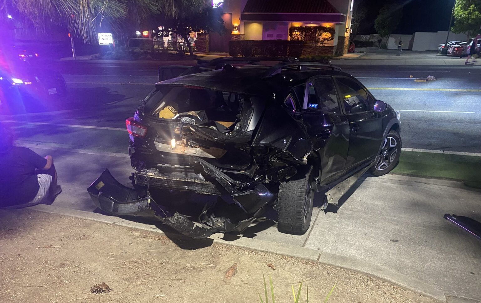Driver Arrested For Dui After Hitting Car Light Pole In Slo