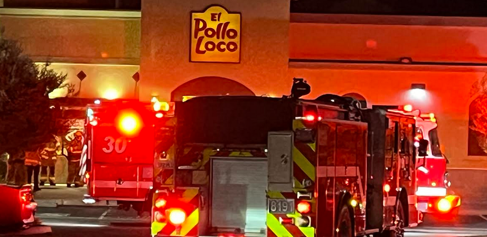 Fire temporarily closes El Pollo Loco In Paso Robles