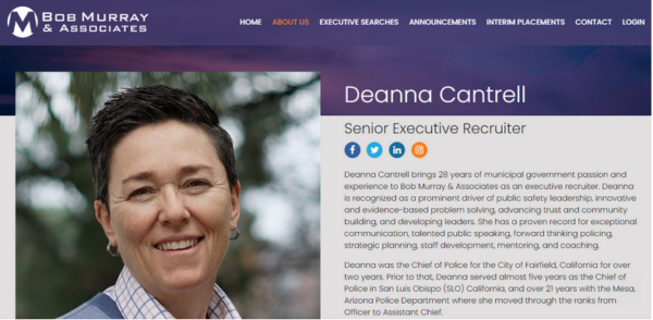 Former San Luis Obispo police chief tied to Derek Johnson's new job