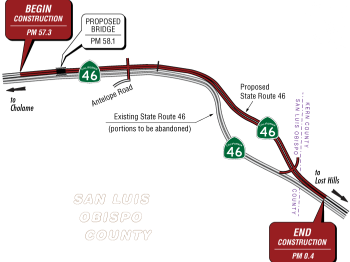 California approves $35 million for Highway 46 improvements