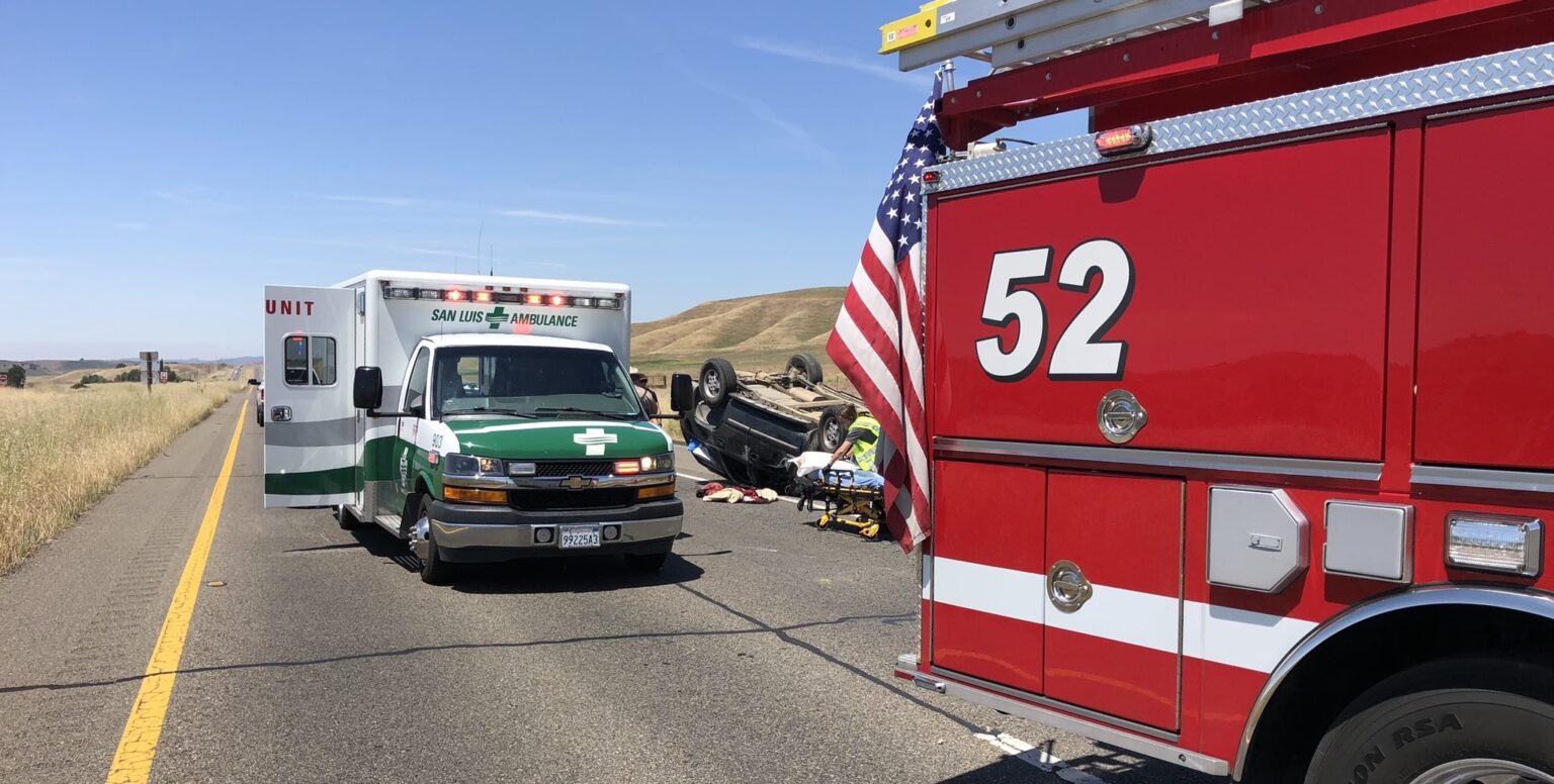 Person airlifted to hospital after rollover crash near Shandon