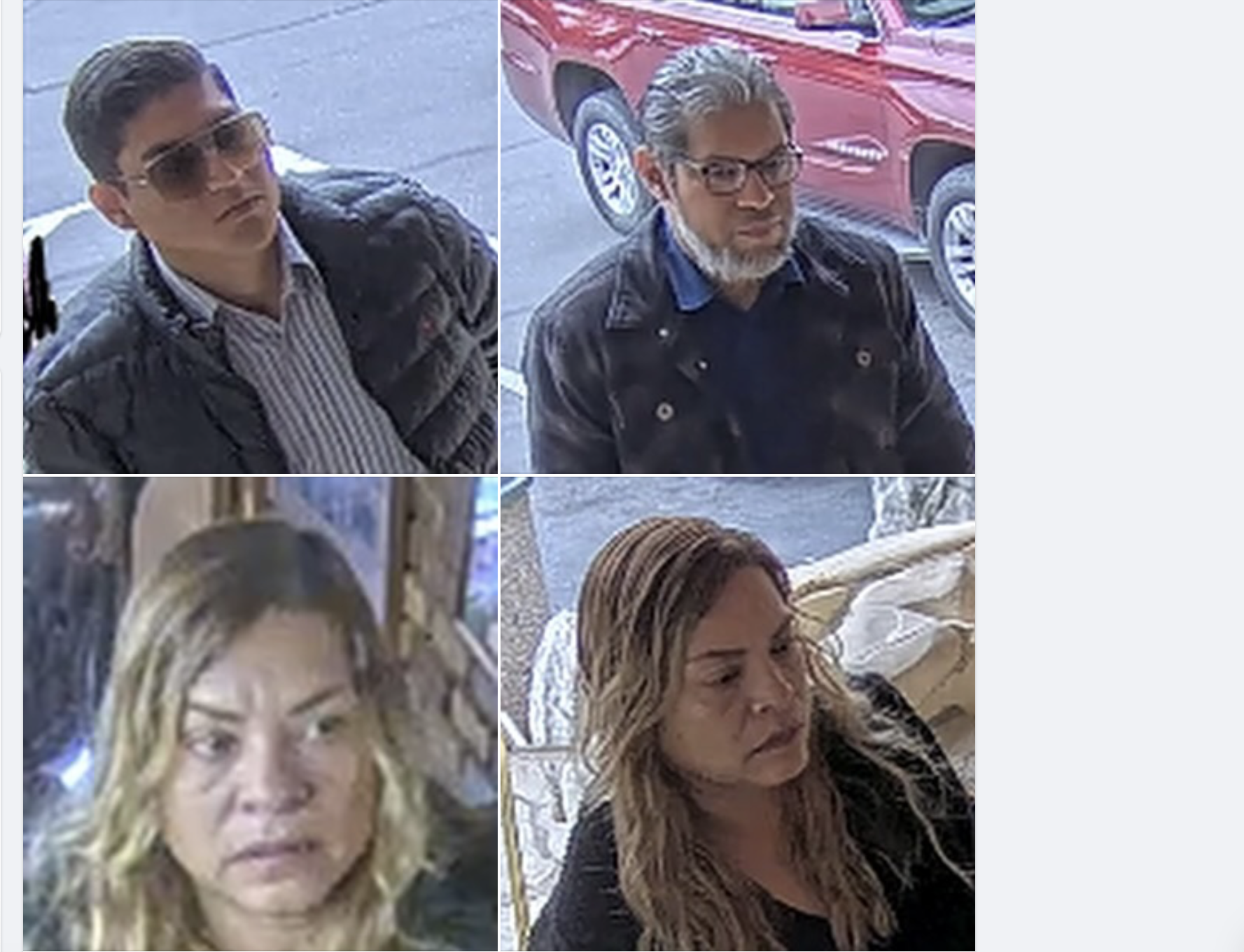 San Luis Obispo police seek help identifying theft, fraud suspects