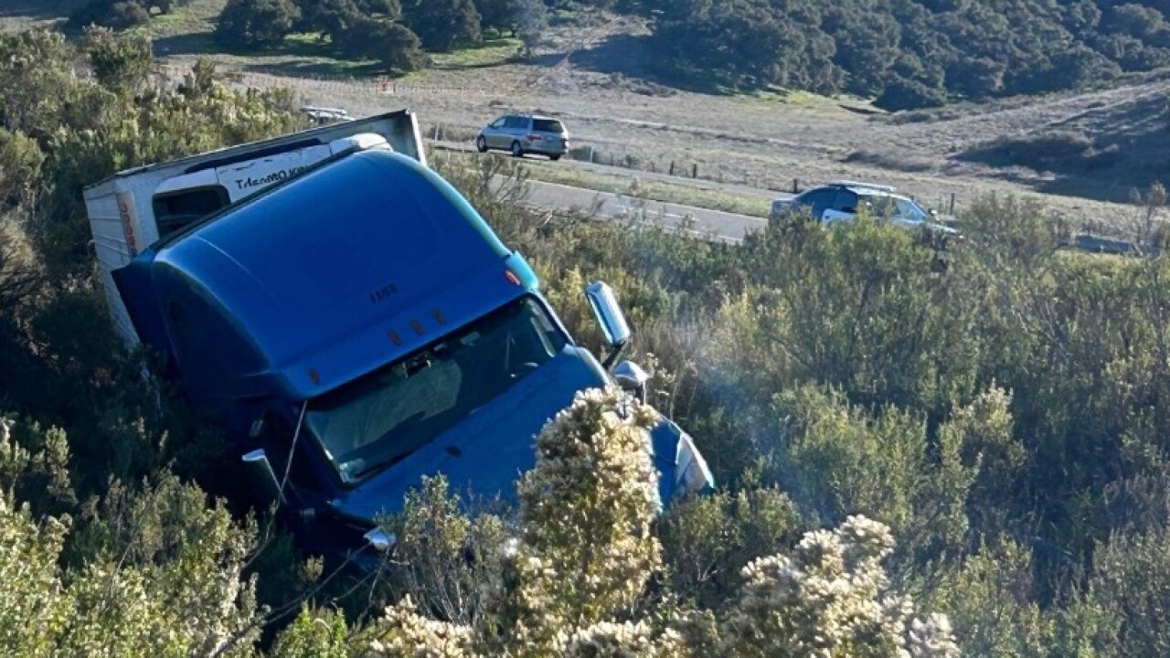 Semi-truck driver killed in crash in Santa Maria