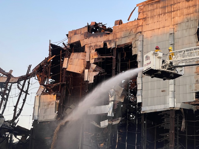 Four teens suspected of arson in Templeton Feed & Grain fire